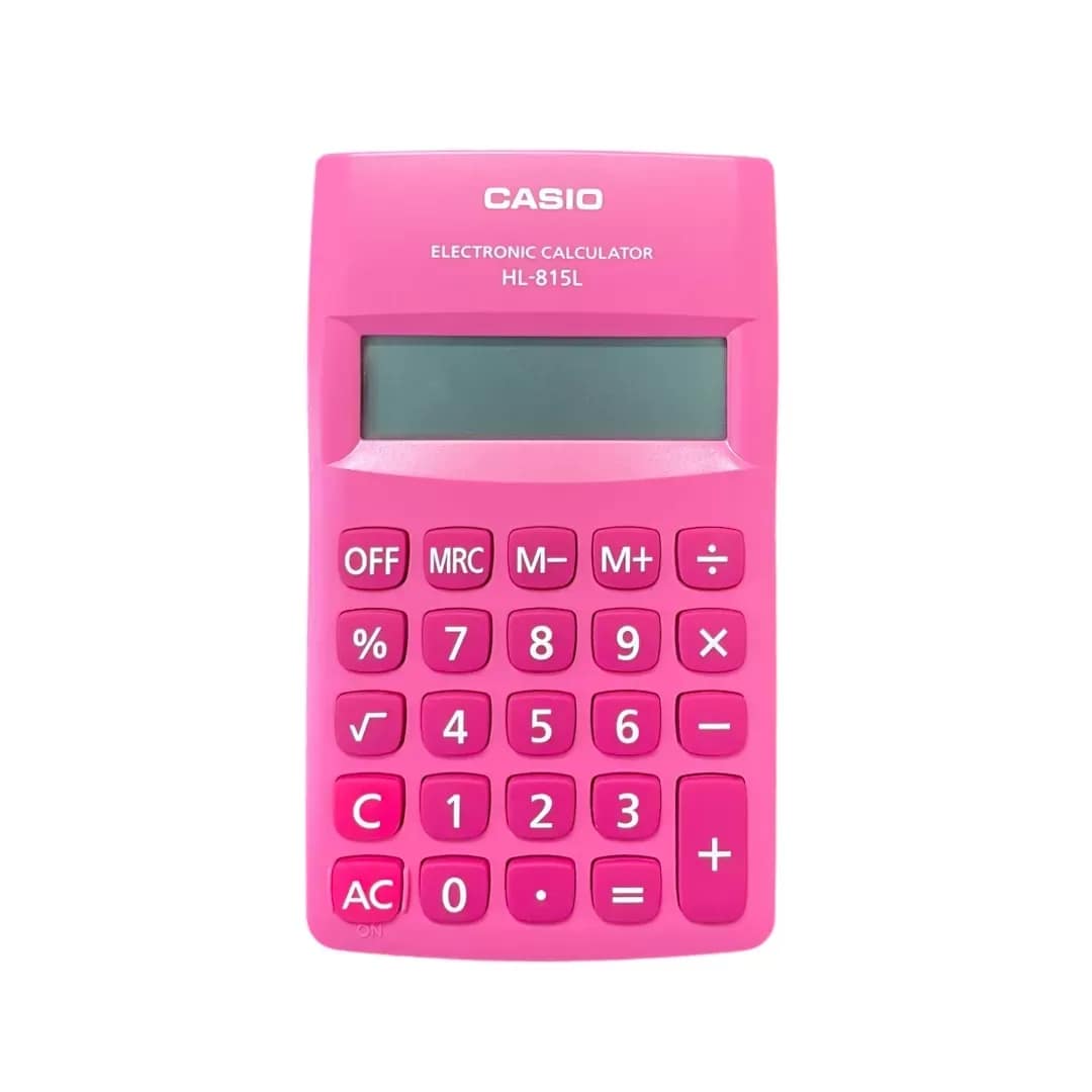 Calculadora Rosa Casio - HL815L - Beston Peru